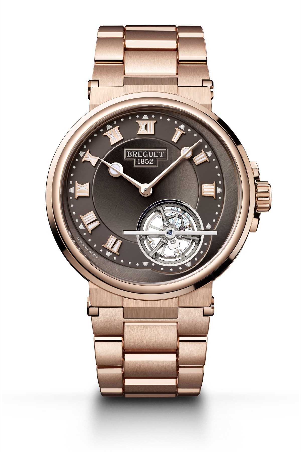 【F】 New: Breguet's Flat And Sporty Marine Tourbillon 5577