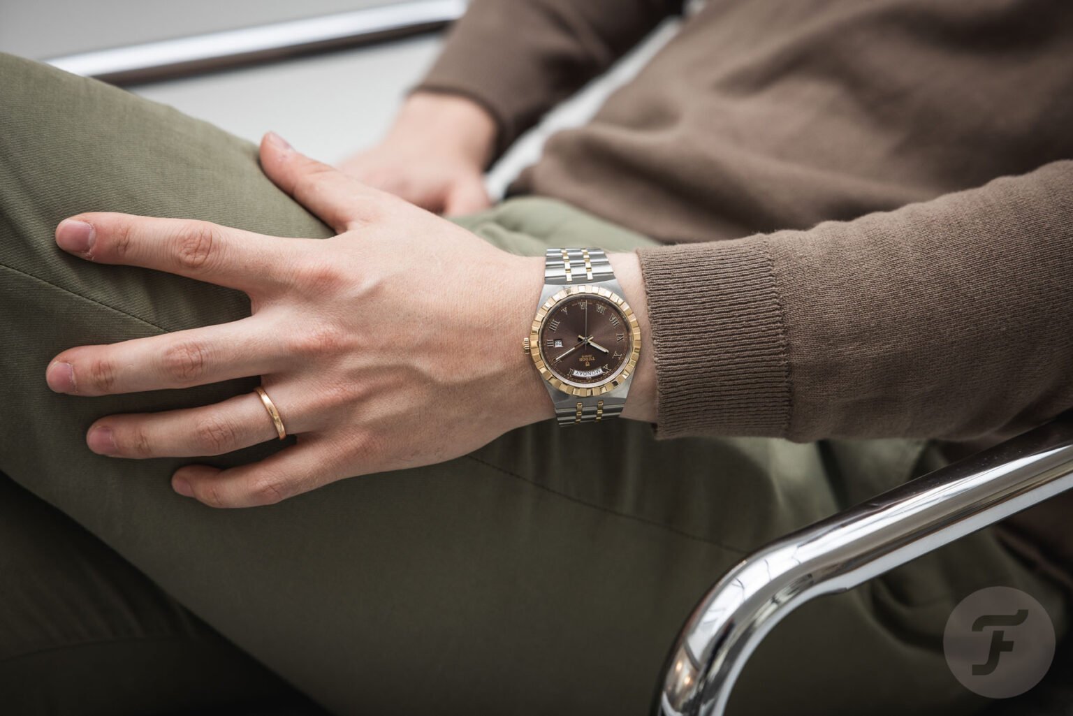 Hands-On: The Chocolate-Dial Tudor Royal In Steel And Gold