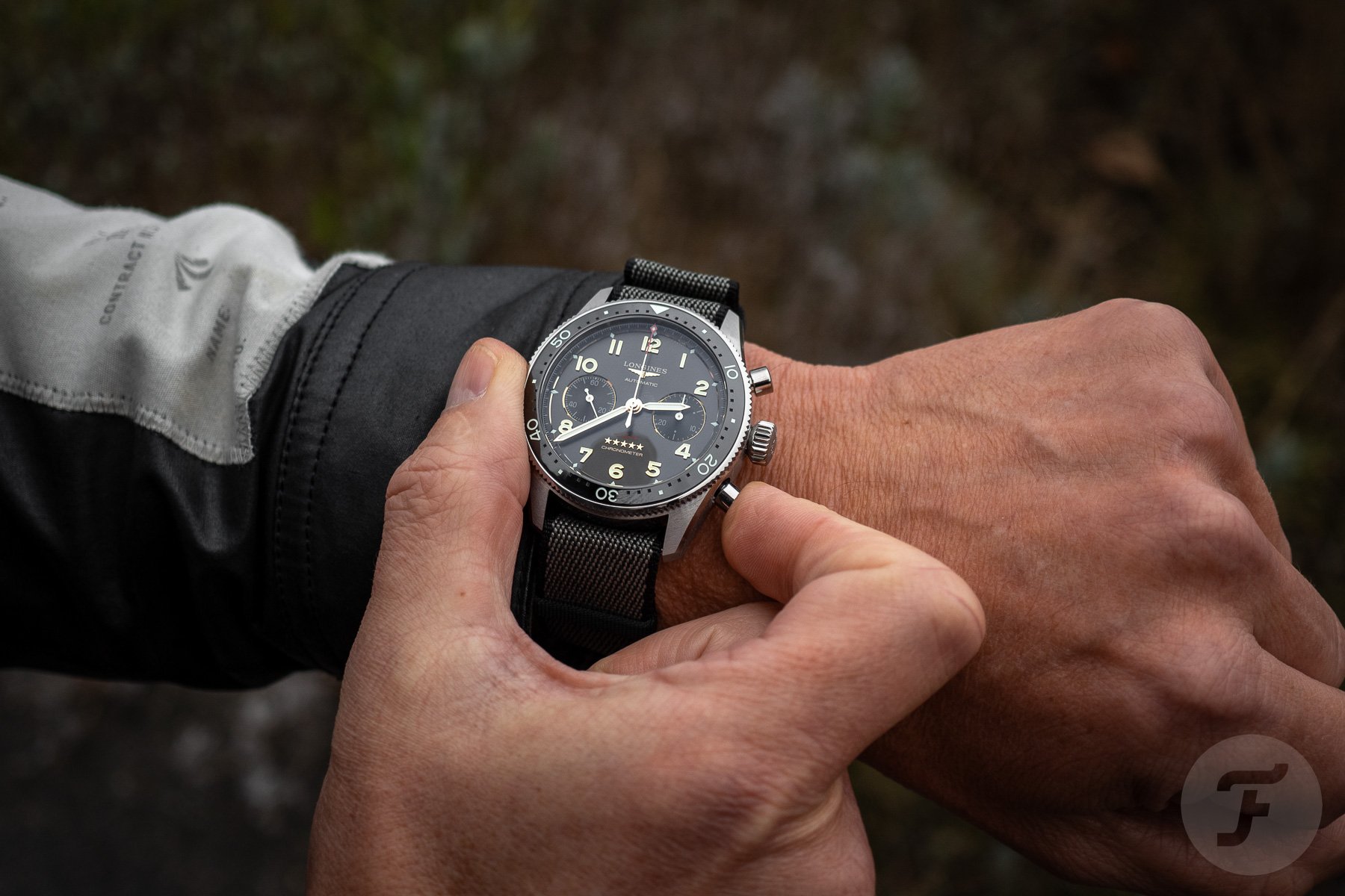 【F】 Hands-On: Longines Spirit Flyback Titanium