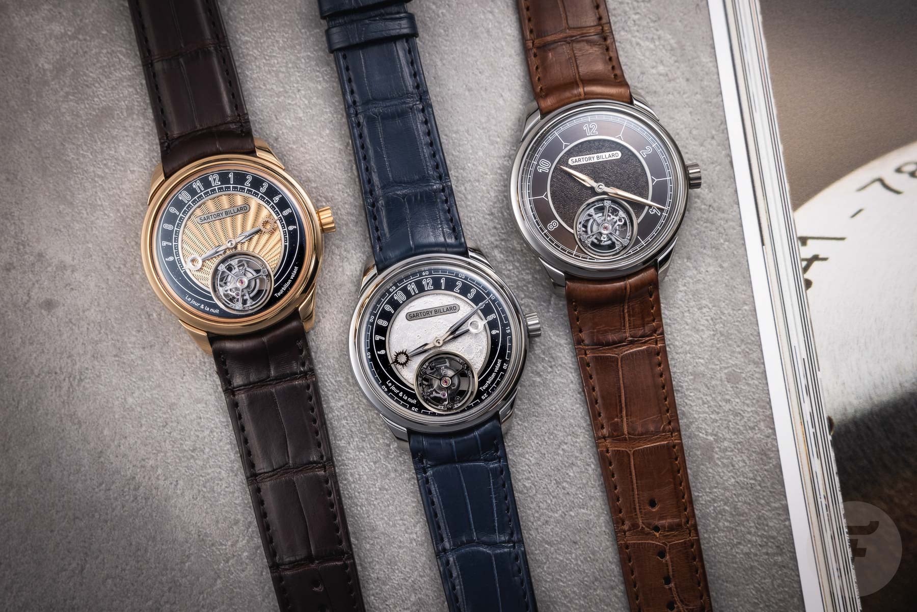 【F】 Sartory Billard SB06-12 & SB06-24 Flying Tourbillons