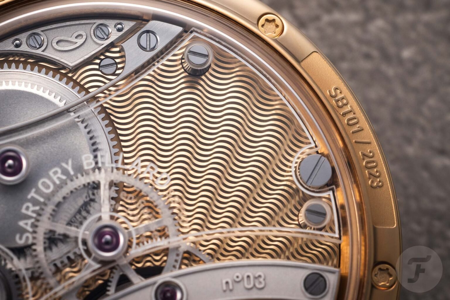 【F】 Sartory Billard SB06-12 & SB06-24 Flying Tourbillons