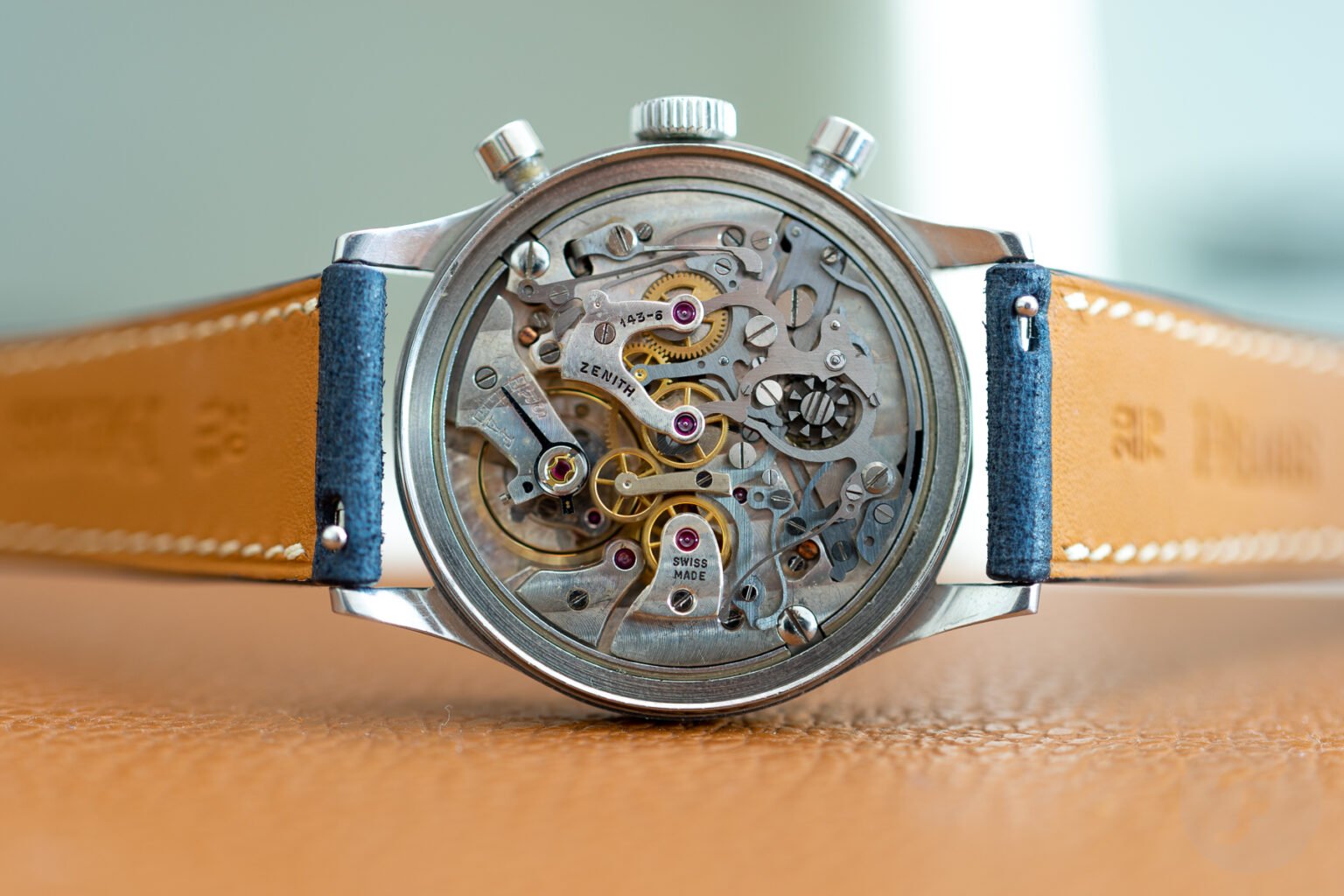 【F】 The Zenith 143-6 Yugoslavian Air Force Chronograph