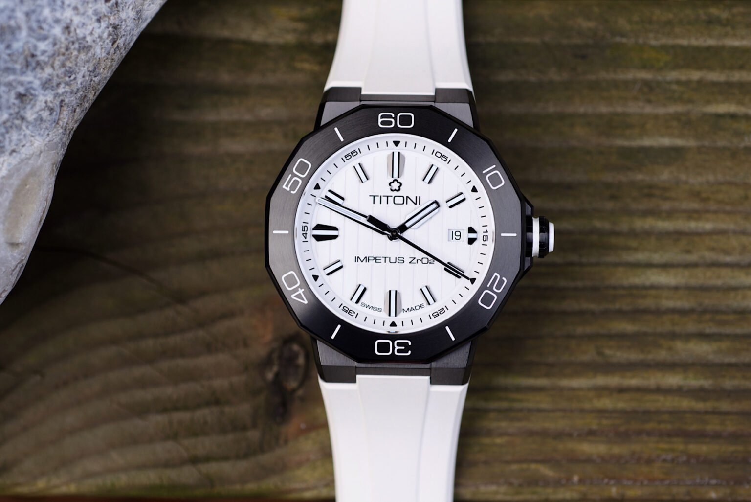 【F】 Hands-On: Titoni Impetus CeramTech ZrO2 Black And White