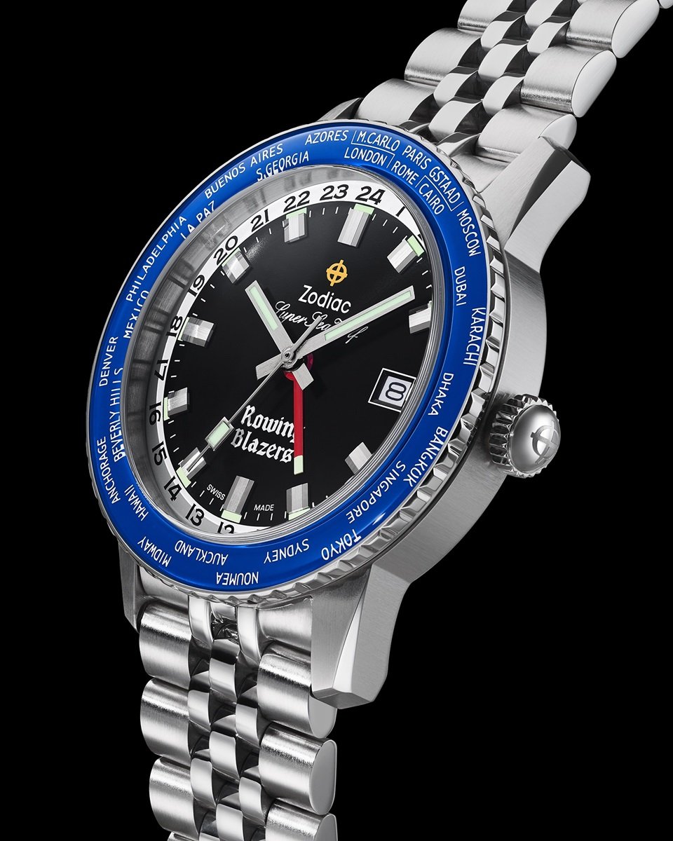 【F】 Zodiac × Rowing Blazers Super Sea Wolf GMT World Time