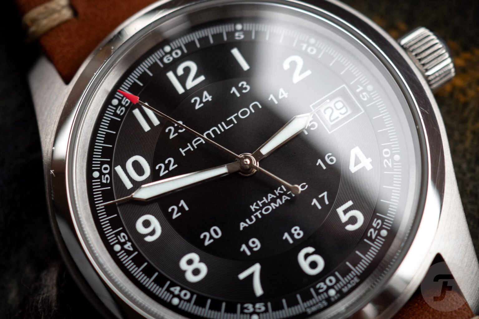 【F】 Exploring Evergreens: The Hamilton Khaki Field Auto