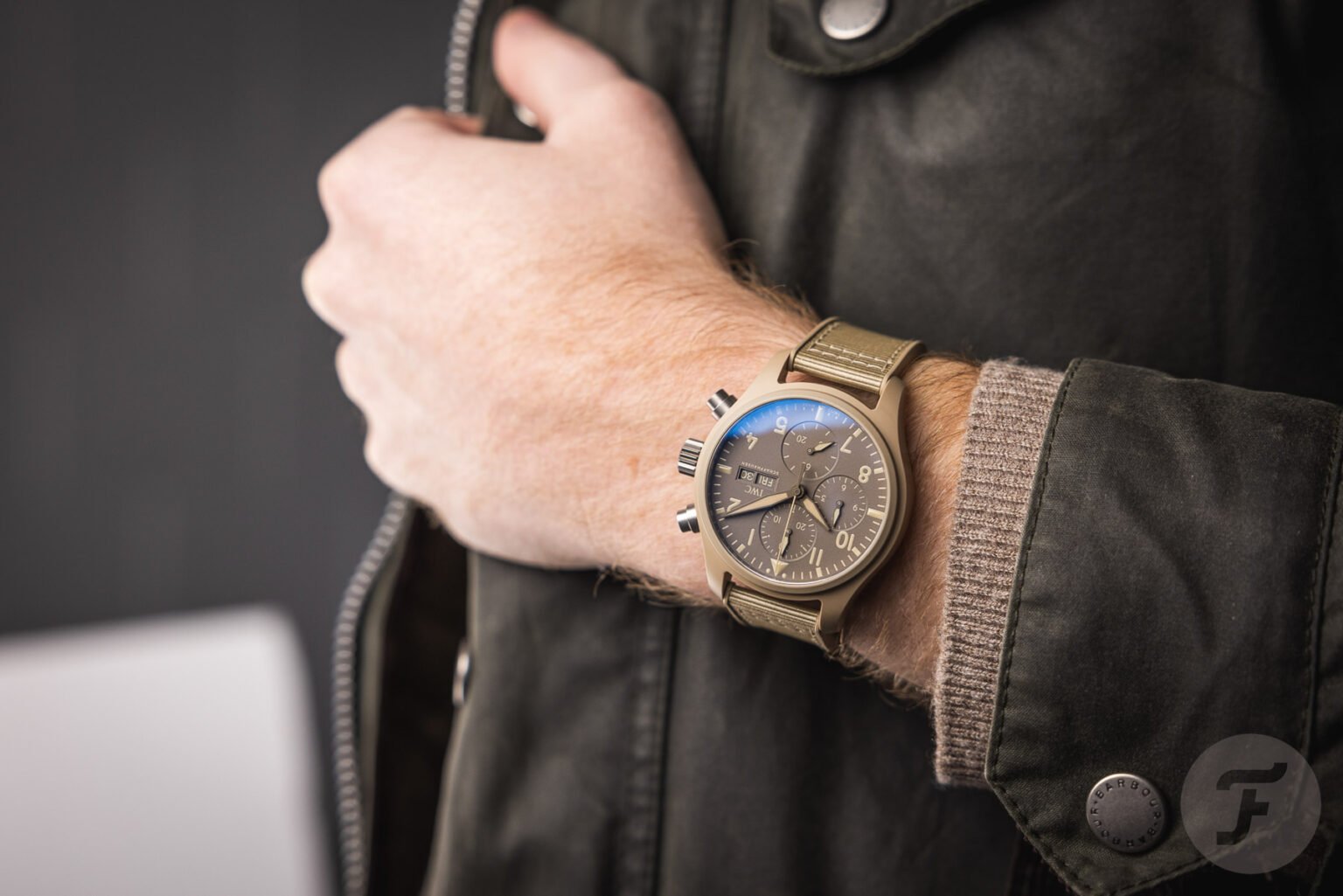 【F】 IWC Pilot's Watch Chronograph 41 Top Gun Mojave Desert