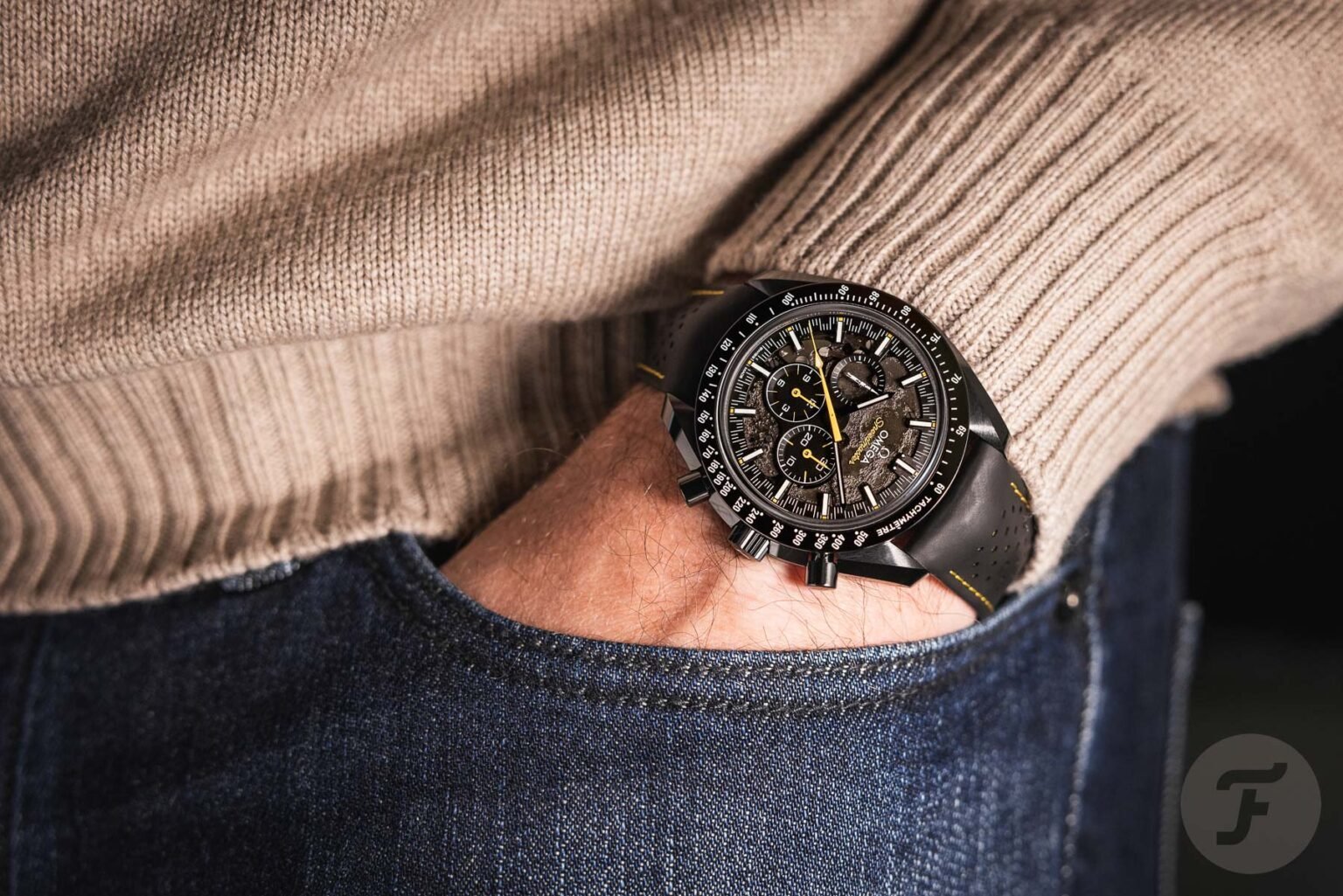 The New Omega Speedmaster Dark Side Of The Moon Apollo 8
