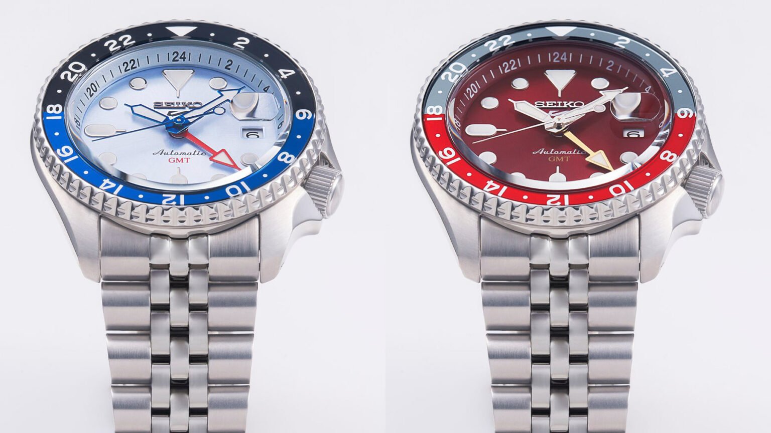 【F】 Seiko 5 Sports GMT LEs For Asia — SSK029 And SSK031