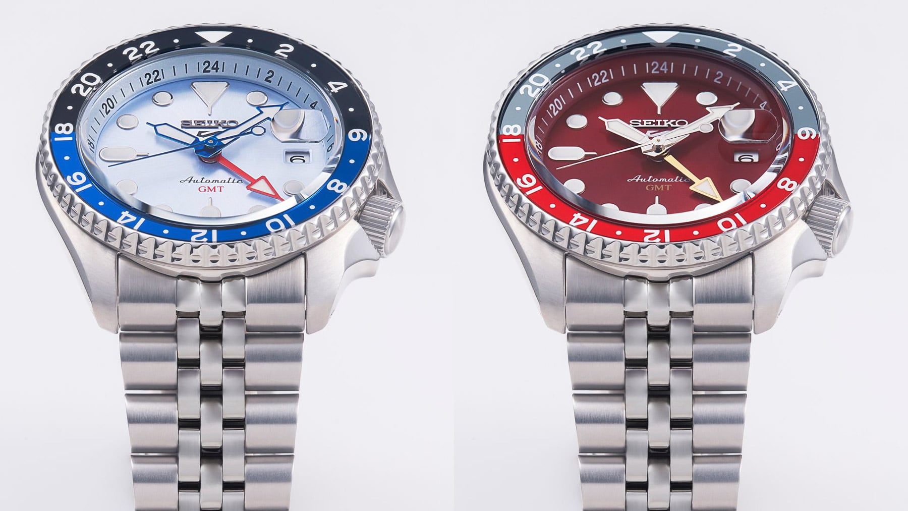 【F】 Seiko 5 Sports GMT LEs For Asia — SSK029 And SSK031