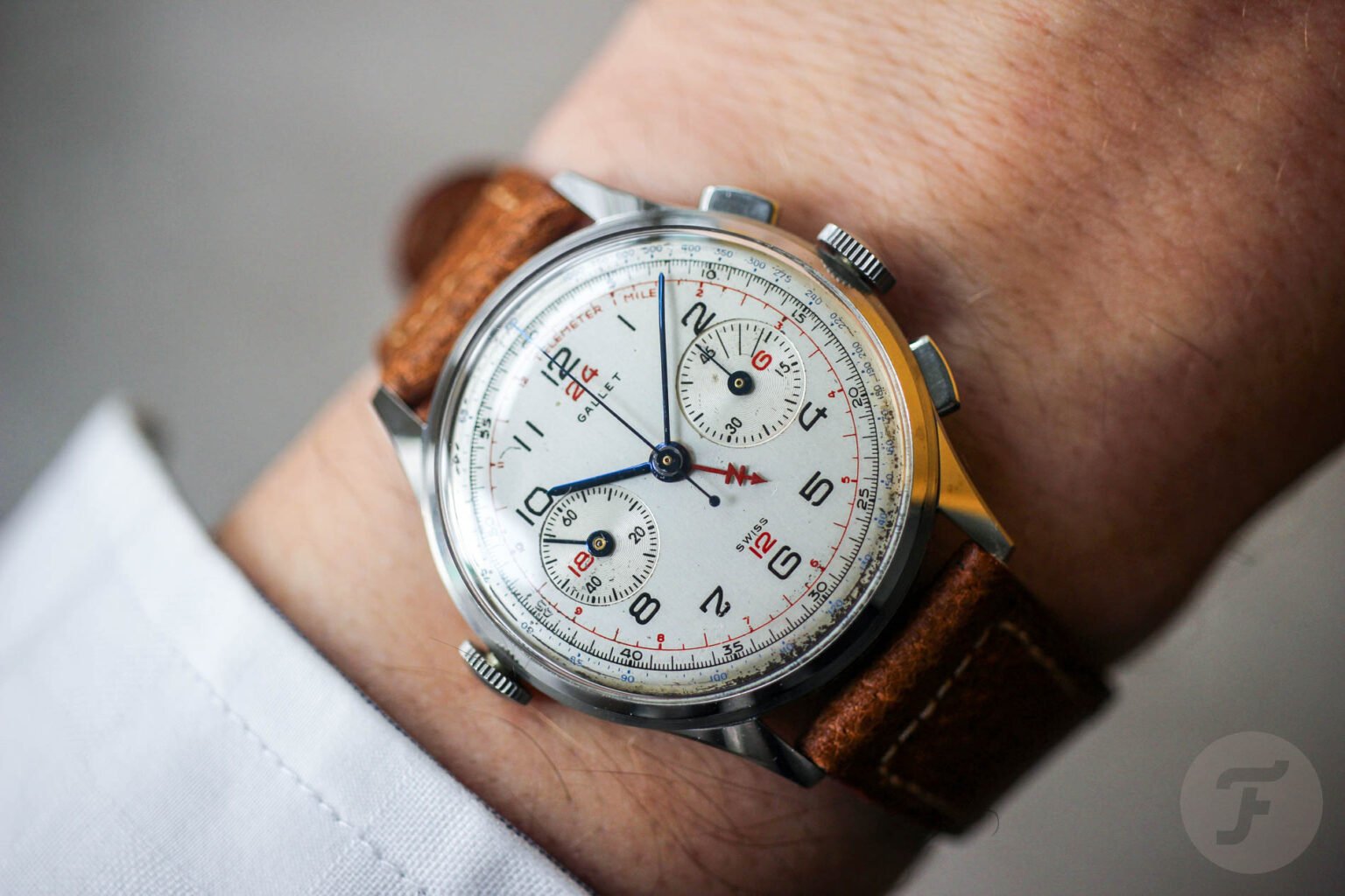 【F】 #TBT Investigating A Gallet Navigator Telemeter's Dial