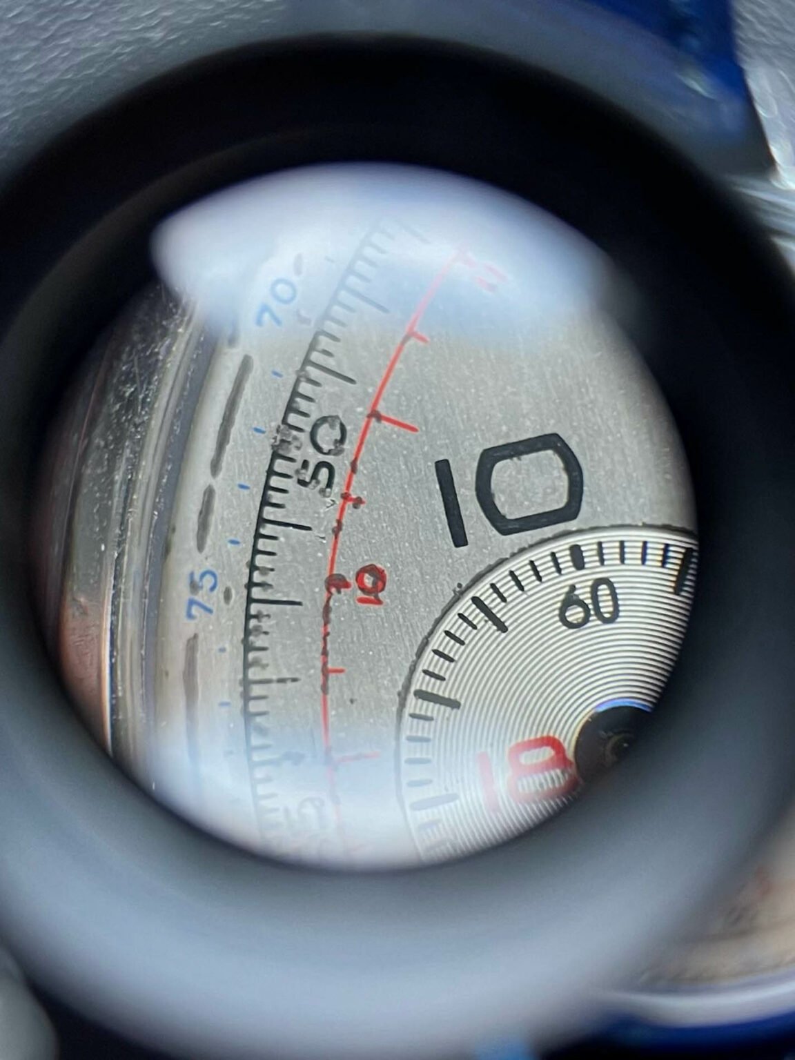 【F】 #TBT Investigating A Gallet Navigator Telemeter's Dial