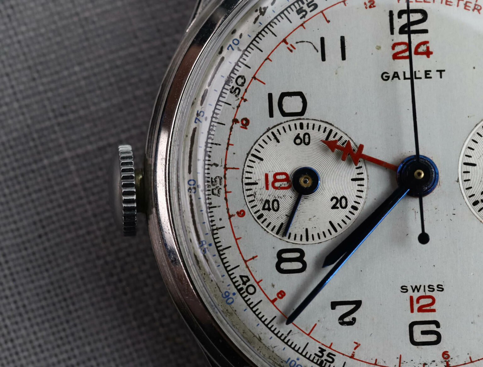 【F】 #TBT Investigating A Gallet Navigator Telemeter's Dial
