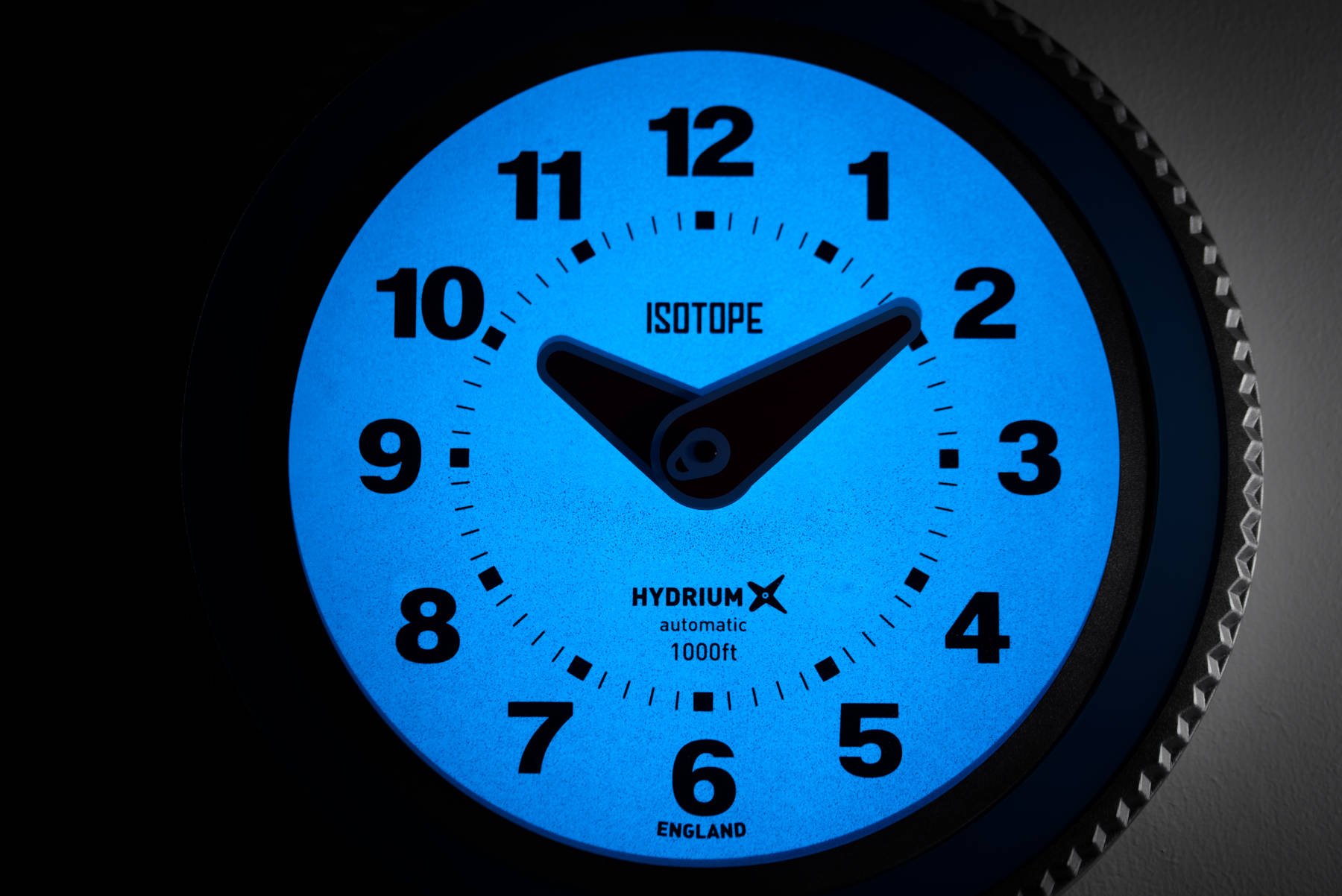 Isotope Launches HydriumX Will Return Red & Wall Return Clock