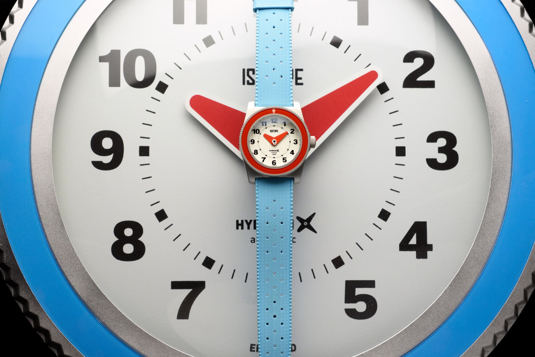 Isotope Launches HydriumX Will Return Red & Wall Return Clock