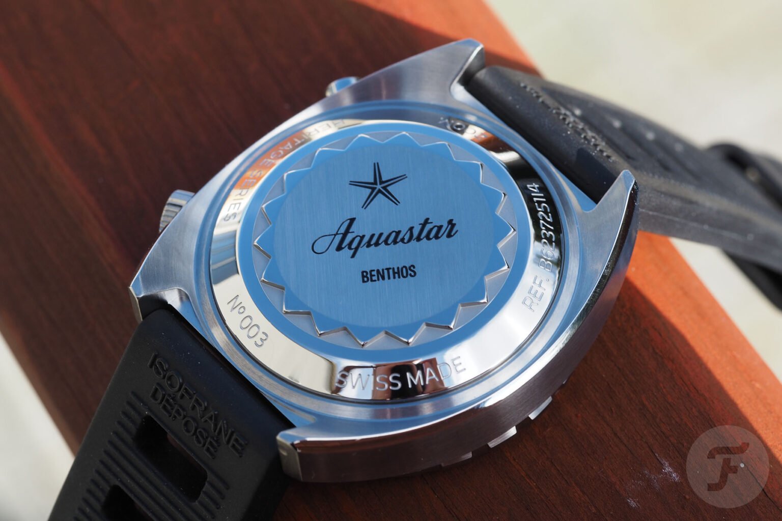 【F】 Introducing: The Aquastar Benthos 500 Chronograph