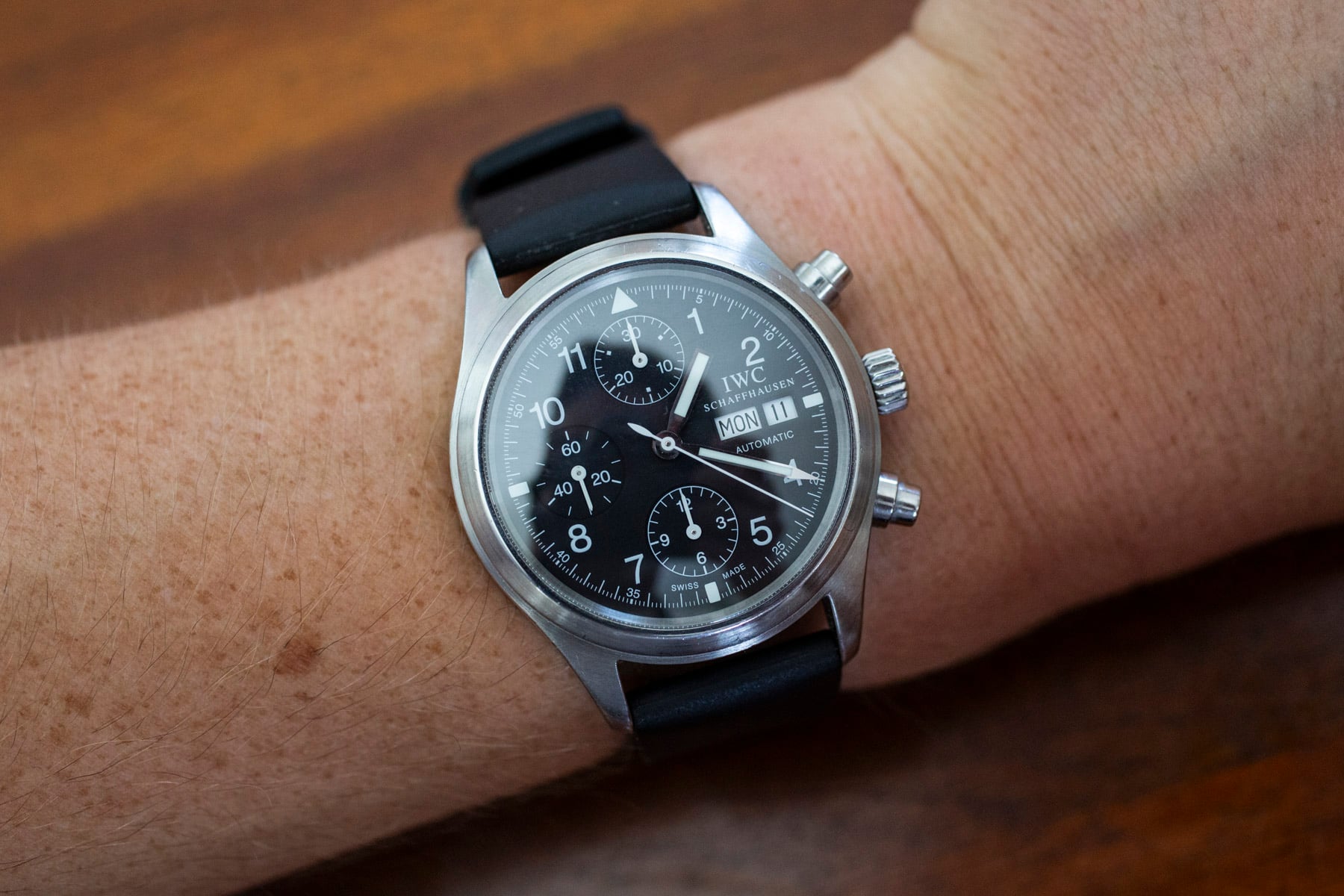 【F】 The IWC Fliegerchronograph 3706 Is A Neo-Vintage Gem