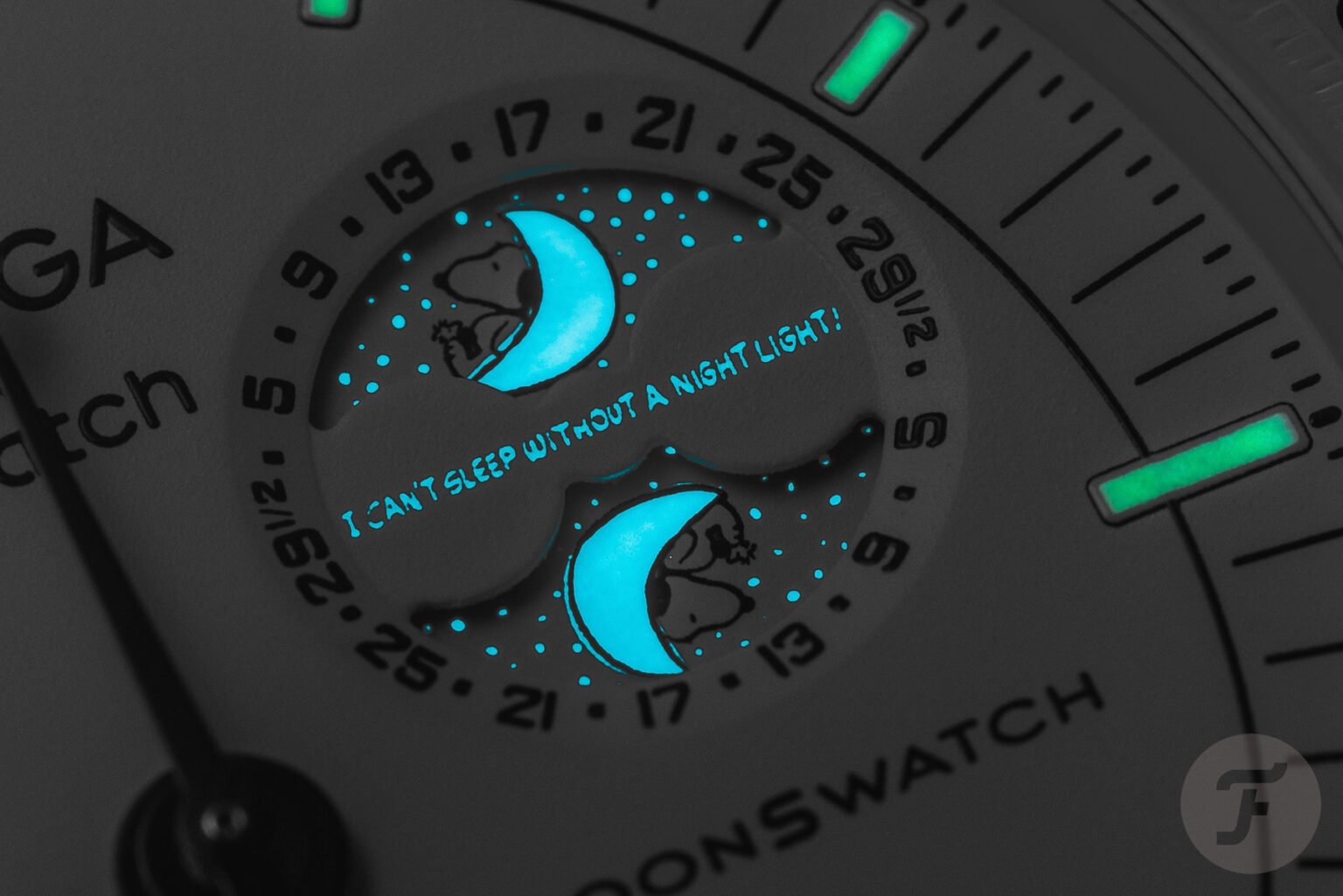 Hands-On: MoonSwatch Snoopy Mission To The Moonphase