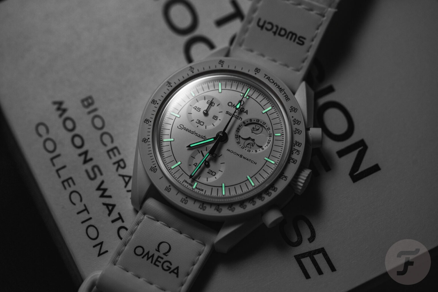 Hands-On: MoonSwatch Snoopy Mission To The Moonphase