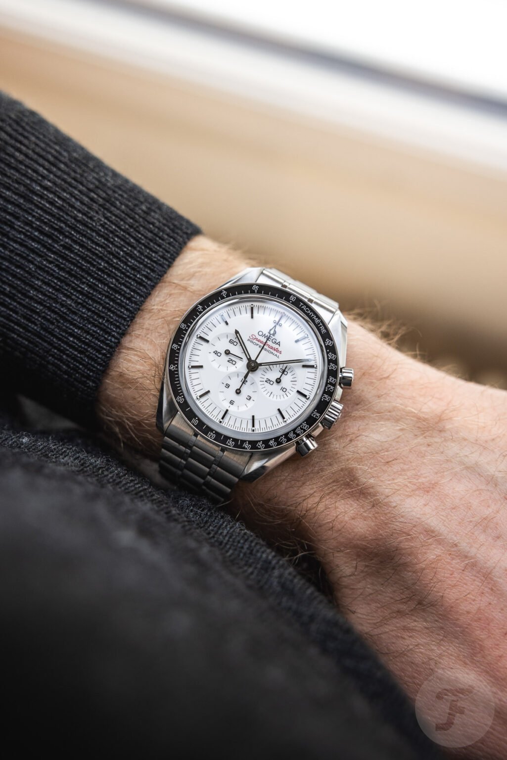 Hands-On: The White-Dial Omega Speedmaster “Daniel Craig”