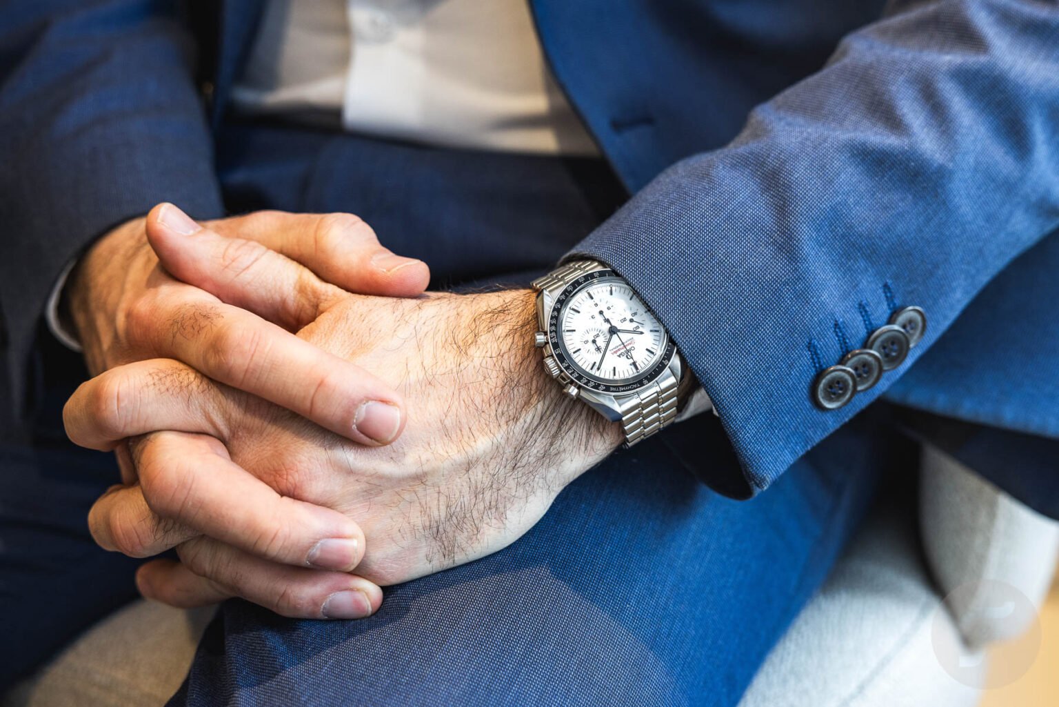 Hands-On: The White-Dial Omega Speedmaster “Daniel Craig”