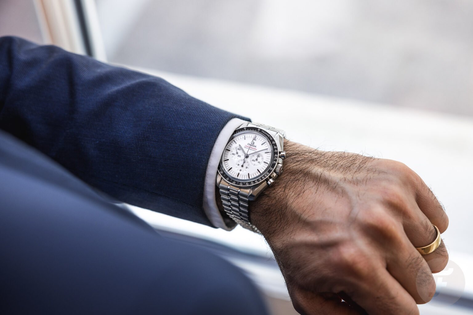 Hands-On: The White-Dial Omega Speedmaster “Daniel Craig”