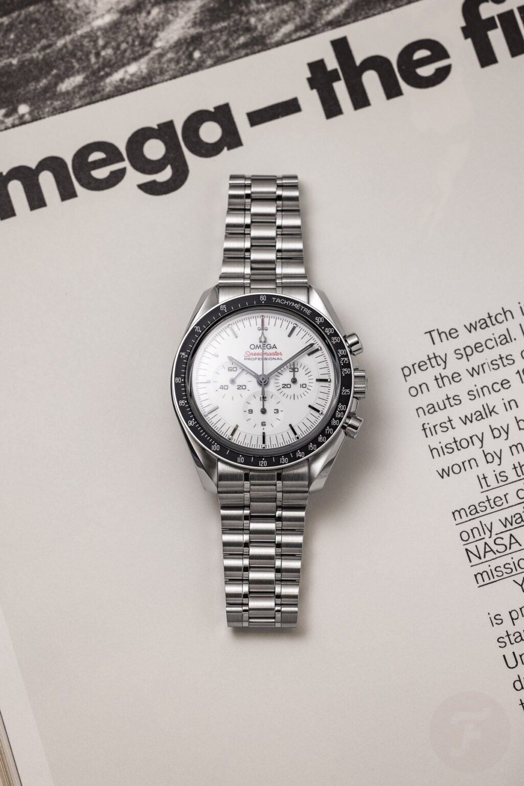 Hands-On: The White-Dial Omega Speedmaster “Daniel Craig”
