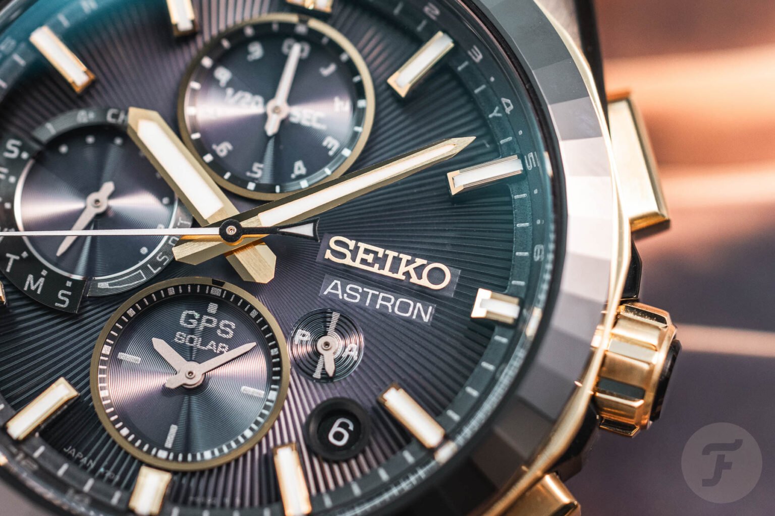 【F】 New: Seiko Astron GPS Solar Dual-Time Chronograph