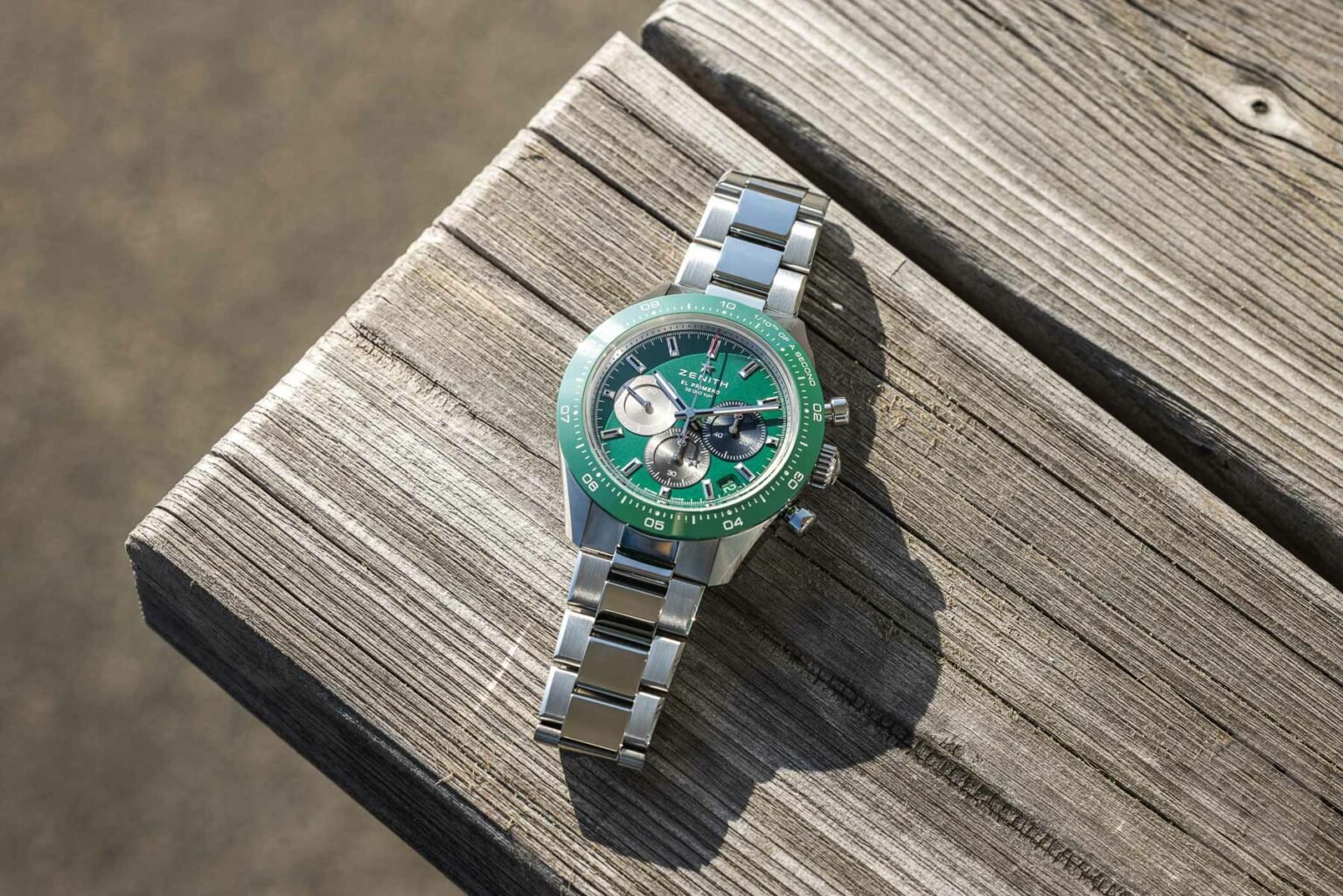 【F】 Hands-On: The Very Green Zenith Chronomaster Sport