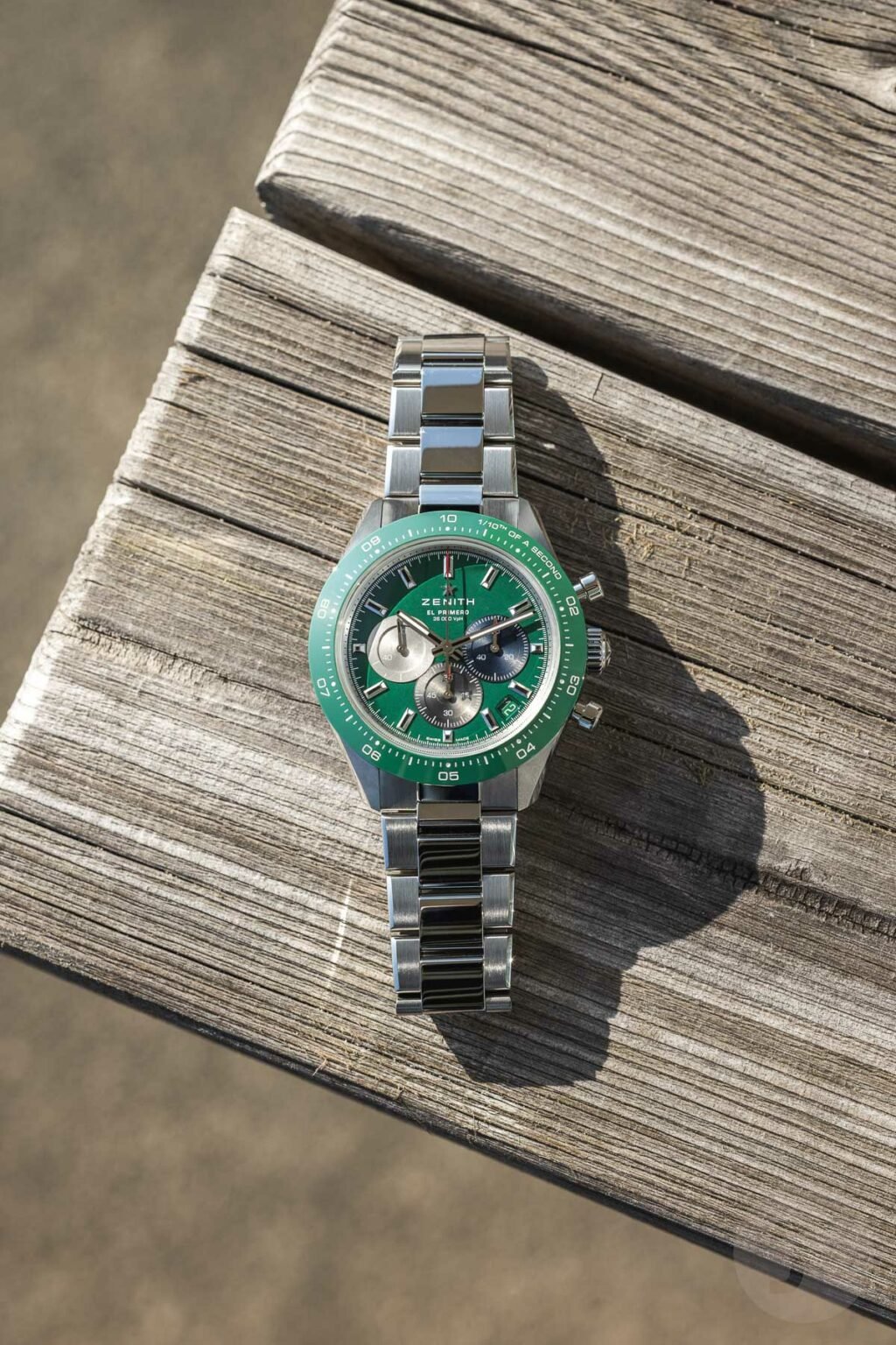 【F】 Hands-On: The Very Green Zenith Chronomaster Sport