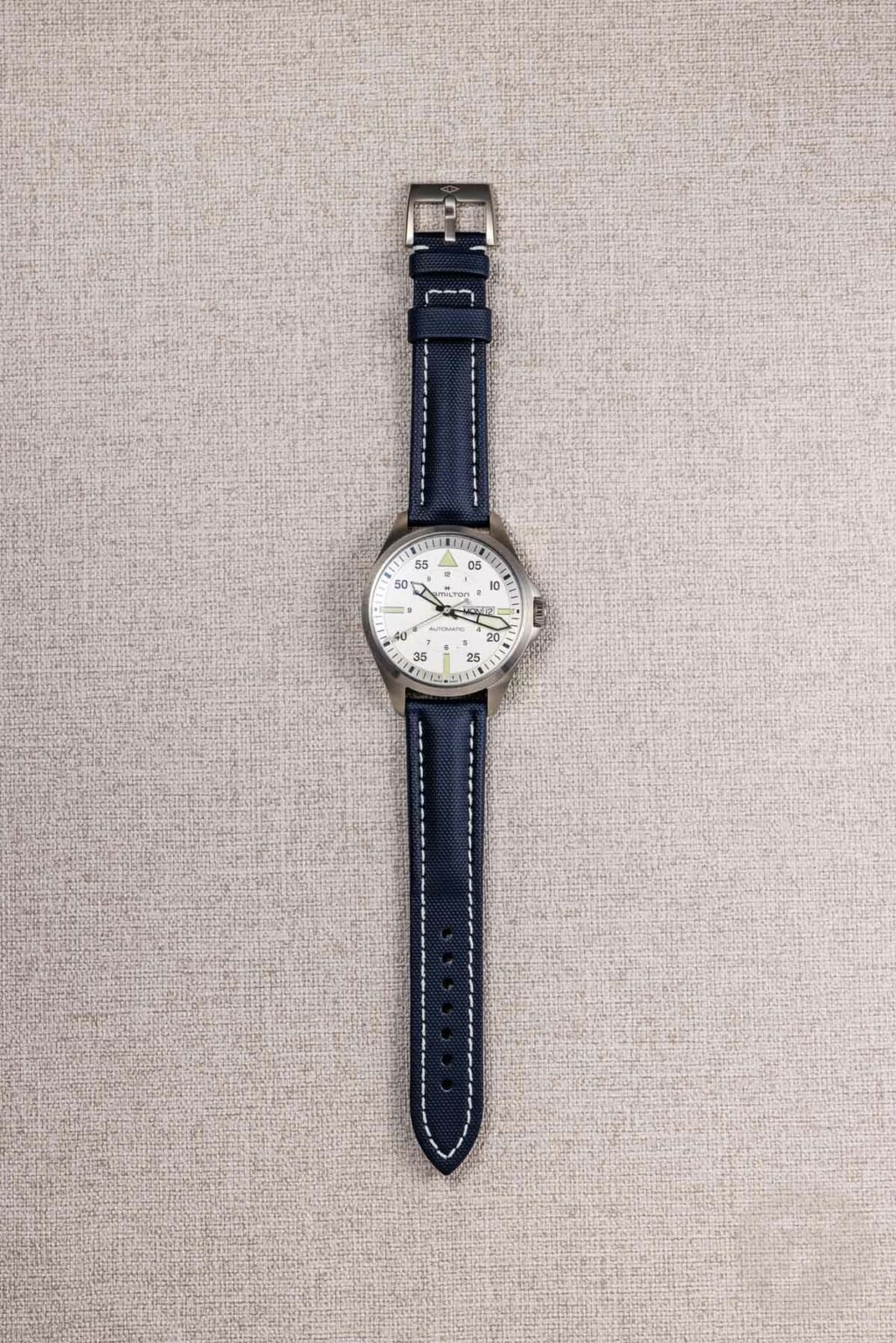 Artem Improves The Classic Sailcloth Watch Strap With Pin Buckle