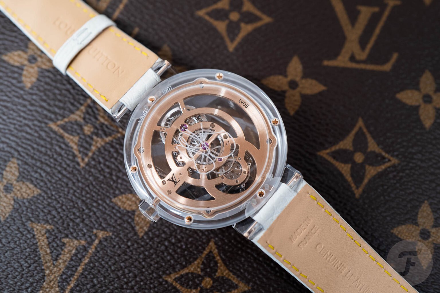 Frank Gehry x Louis Vuitton Tambour Moon Flying Tourbillon