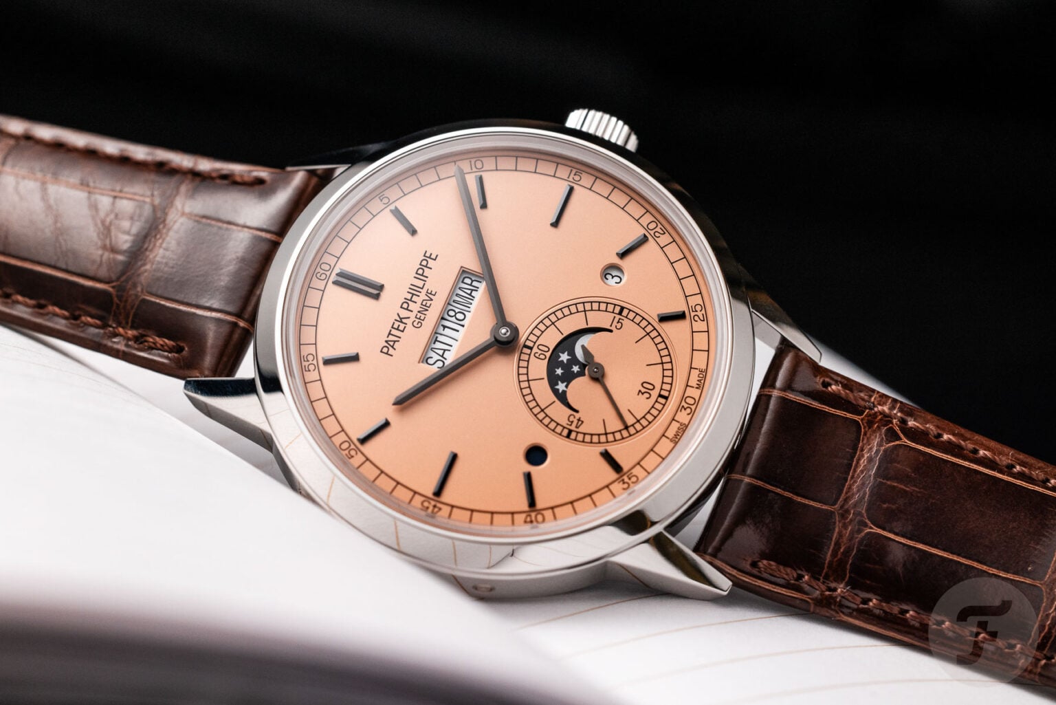 Hands-On: Patek Philippe 5236P Perpetual Calendar Salmon Dial