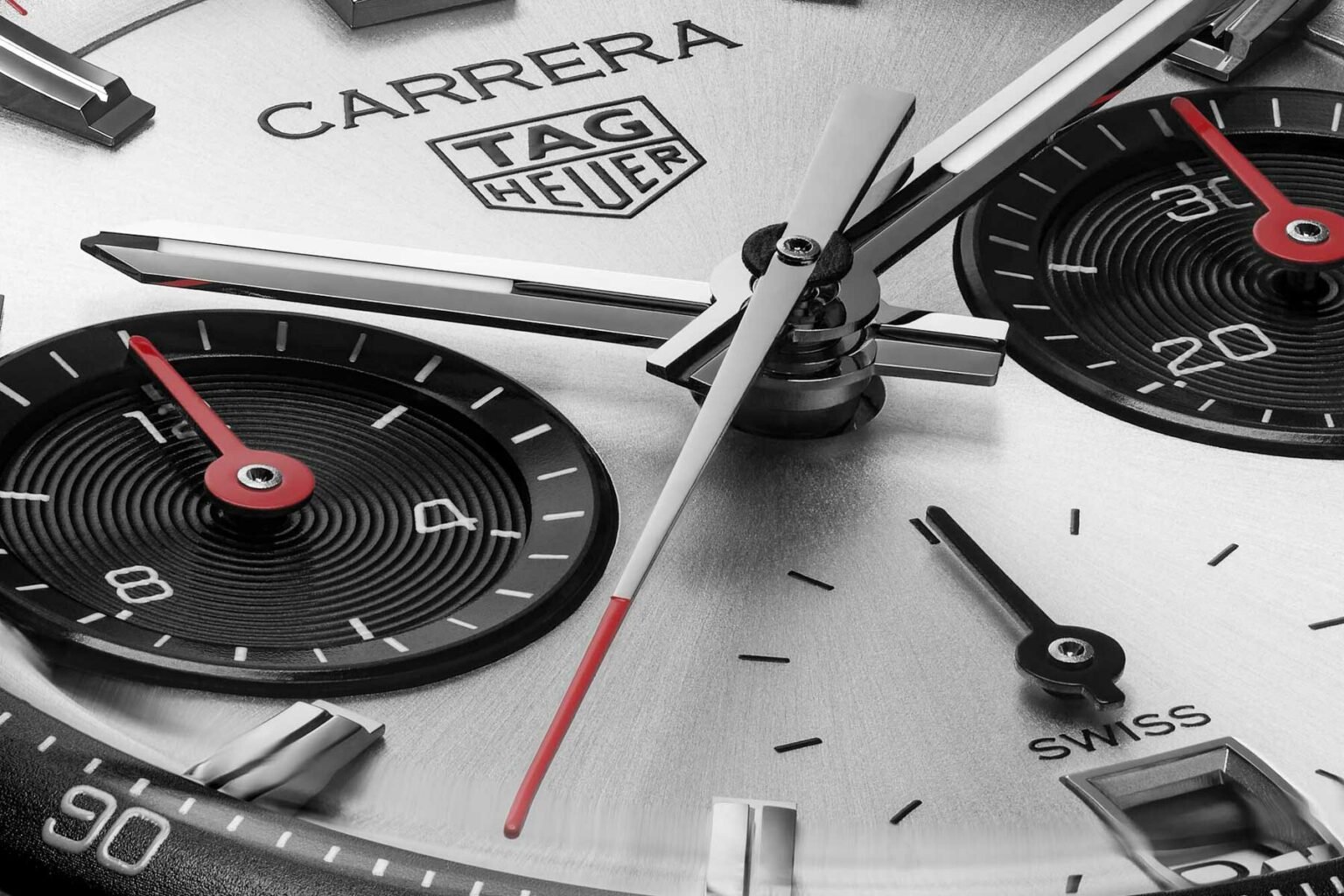 New TAG Heuer Silver-Dial Carrera Glassbox & Rose Gold Skipper