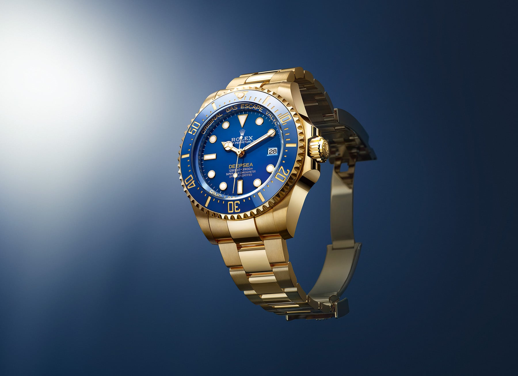 【F】 Rolex Introduces The Deepsea In Yellow Gold