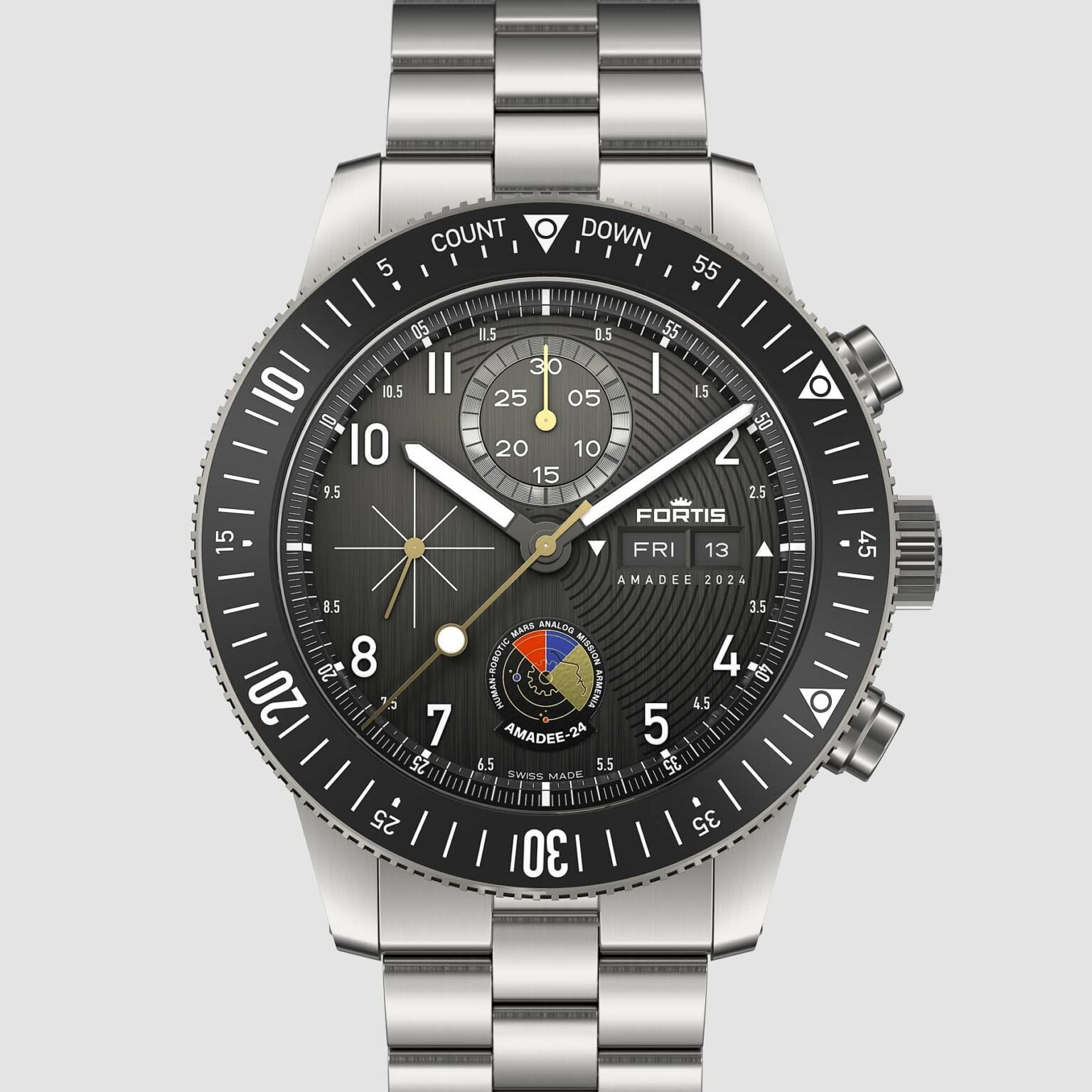 【F】 New: The Fortis AMADEE-24 Mars Analog Mission Timer