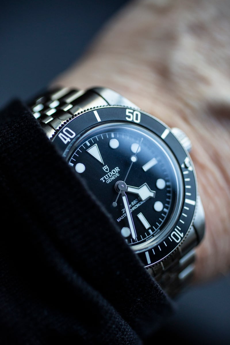 Testing Tudor's Black Bay "Monochrome" In The Pacific Ocean