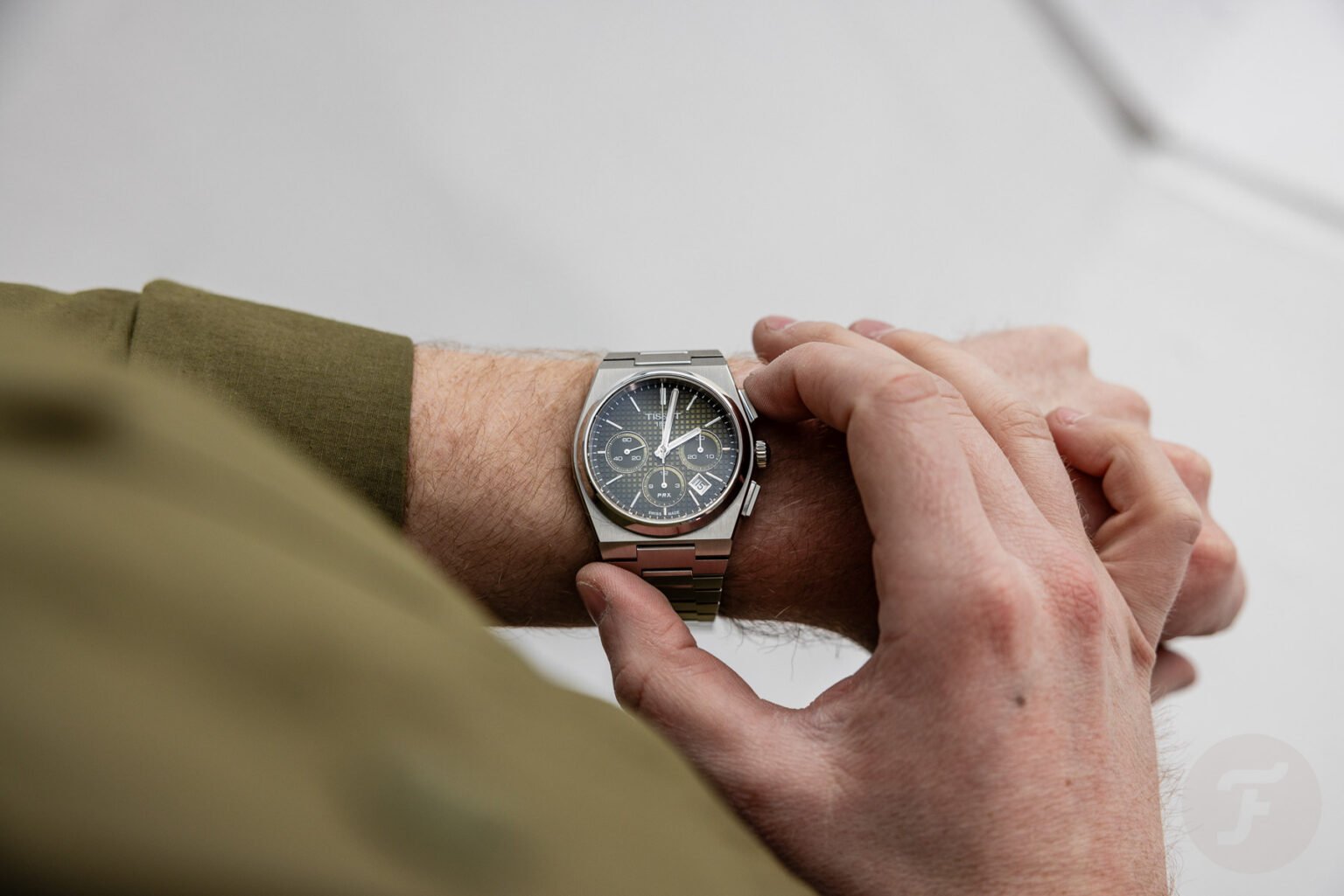 【F】 New: Green-Dial Tissot PRX Powermatic 80 & Chronograph