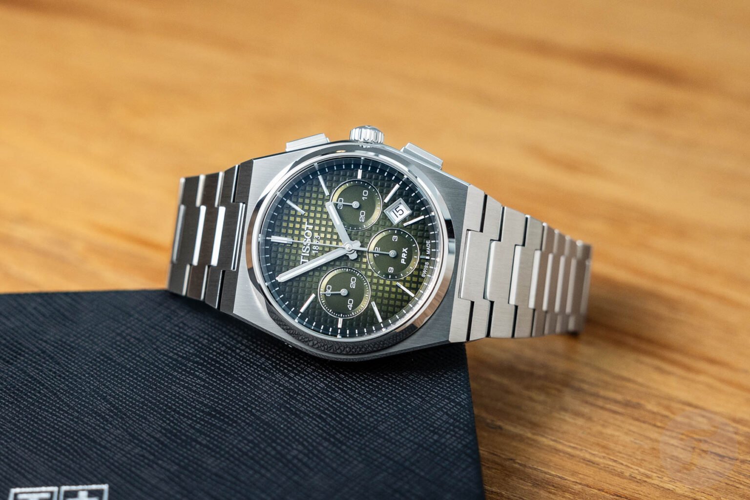 【F】 New: Green-Dial Tissot PRX Powermatic 80 & Chronograph