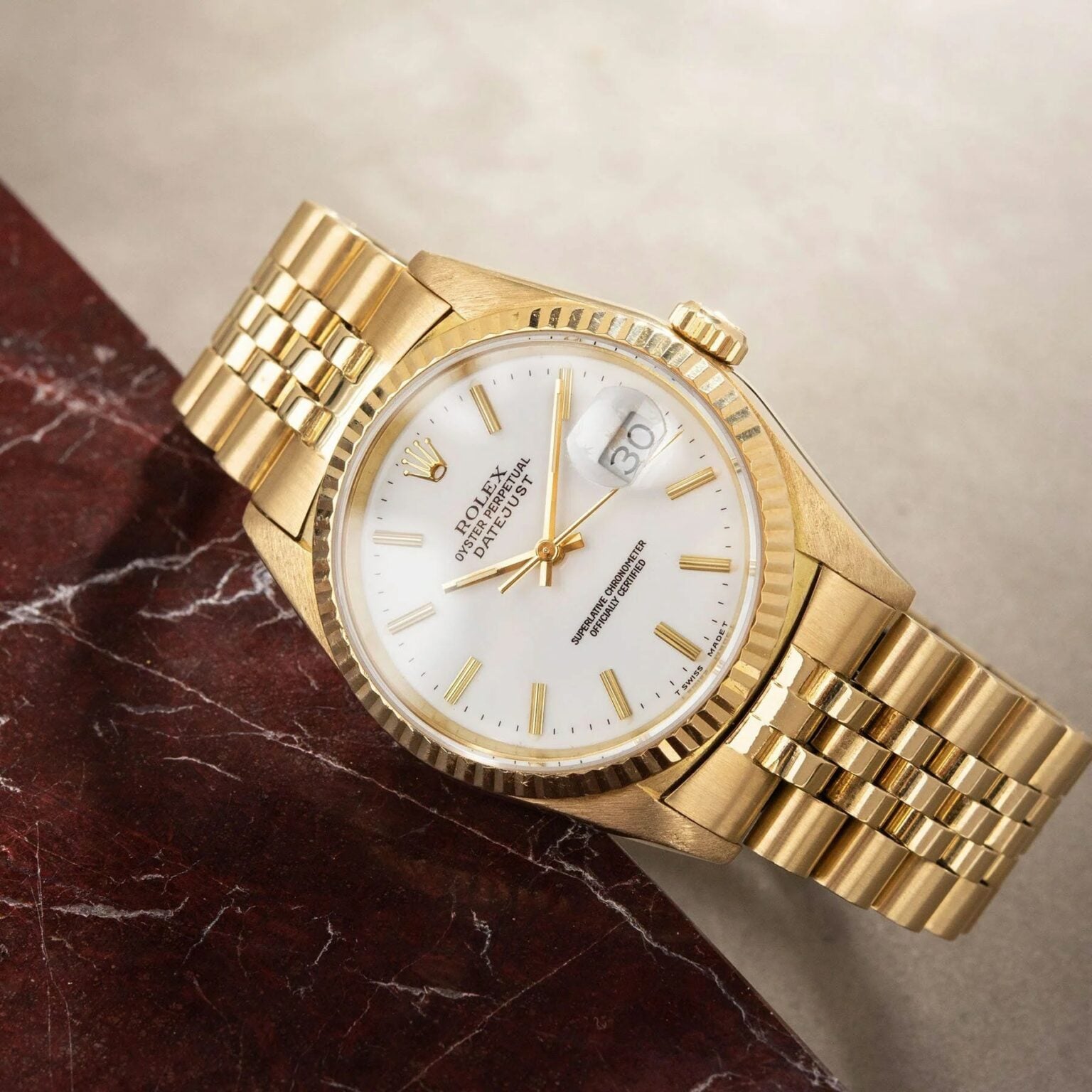【F】 Top 5 Pre-Owned Full-Gold Rolex Datejust Watches