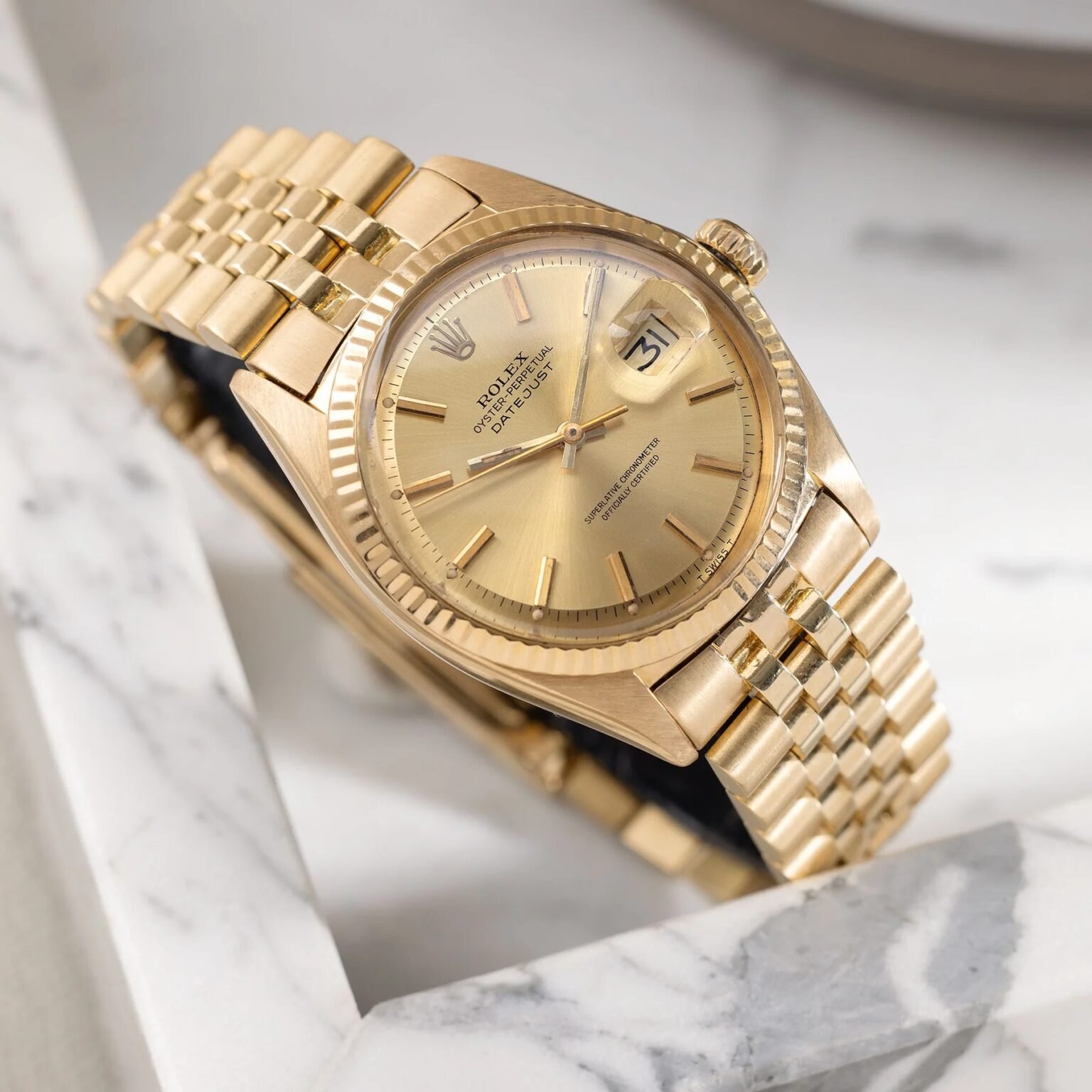 【F】 Top 5 Pre-Owned Full-Gold Rolex Datejust Watches
