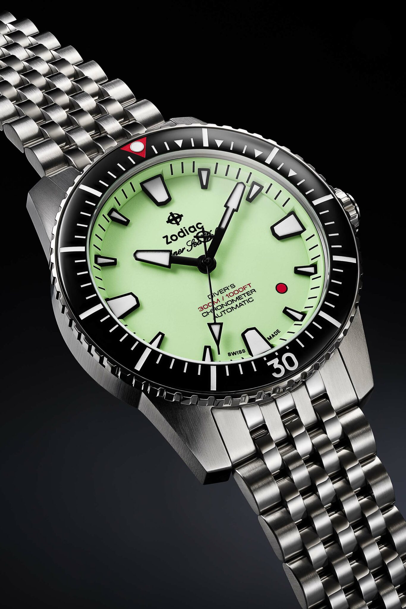 【F】 The Zodiac Super Sea Wolf Pro-Diver Returns In Full Lume