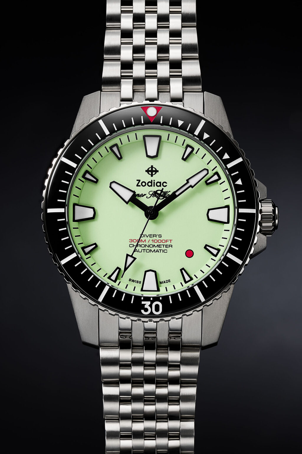 【F】 The Zodiac Super Sea Wolf Pro-Diver Returns In Full Lume