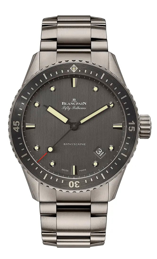 New: Ceramic Blancpain Bathyscaphe Calendar And Bracelet