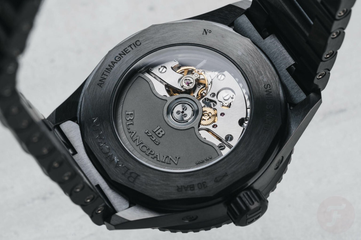 New: Ceramic Blancpain Bathyscaphe Calendar And Bracelet
