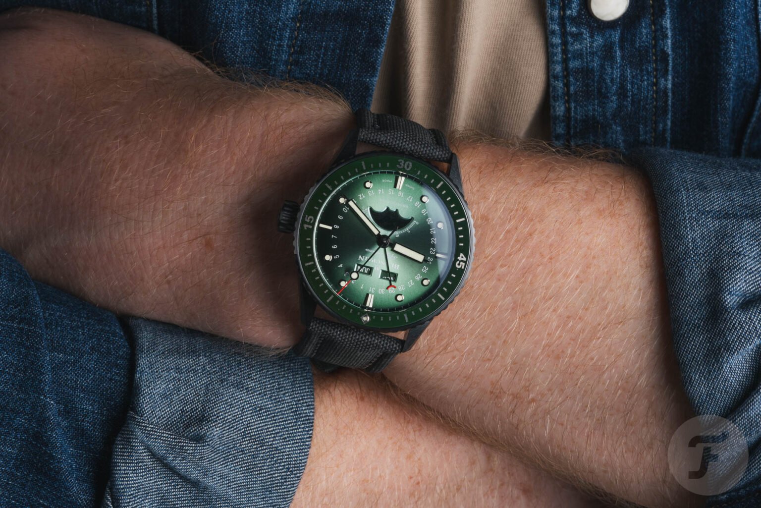 New: Ceramic Blancpain Bathyscaphe Calendar And Bracelet