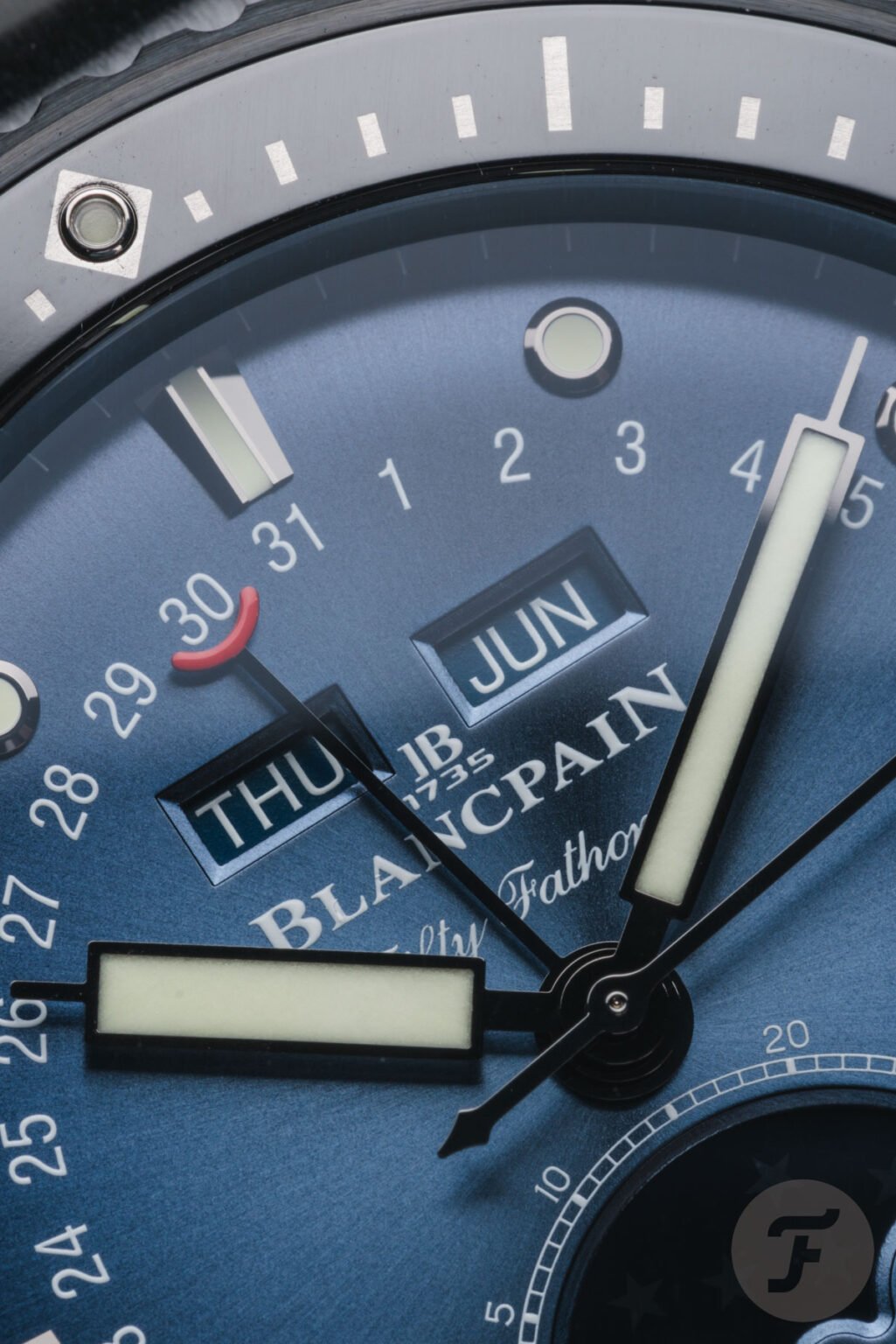 New: Ceramic Blancpain Bathyscaphe Calendar And Bracelet