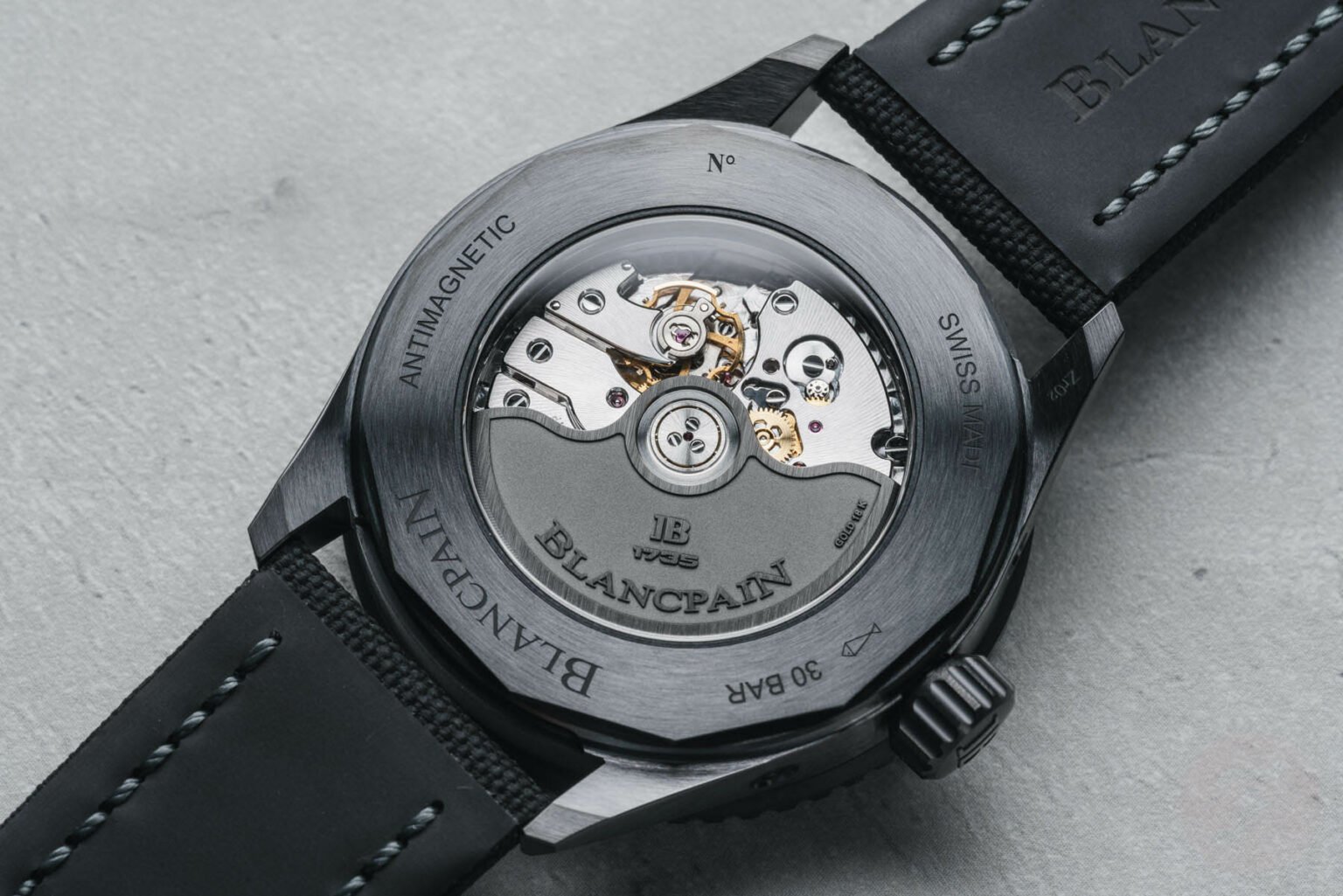 New: Ceramic Blancpain Bathyscaphe Calendar And Bracelet