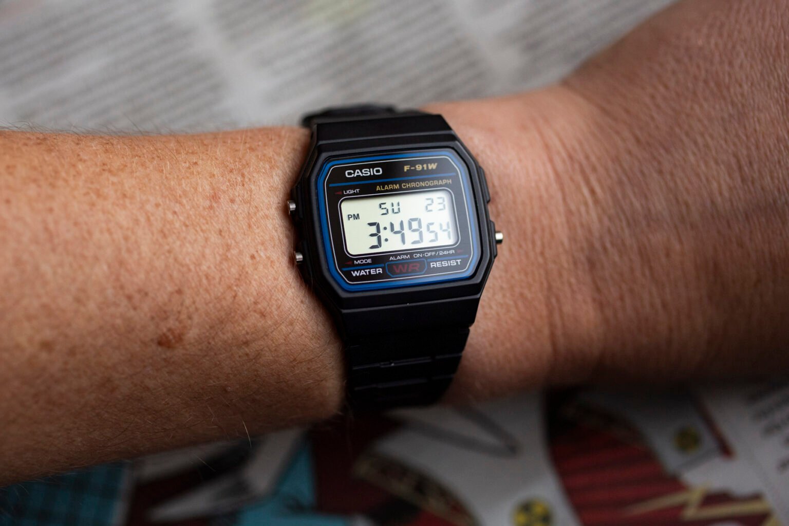 【F】The Casio F-91W: Far More Rugged Than We May Think