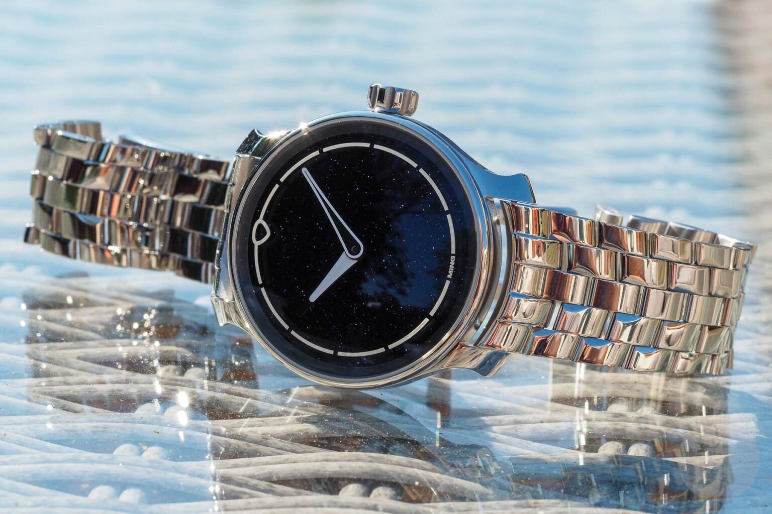 New: The Ming 37.08 Starlight With An Arresting Aventurine Dial