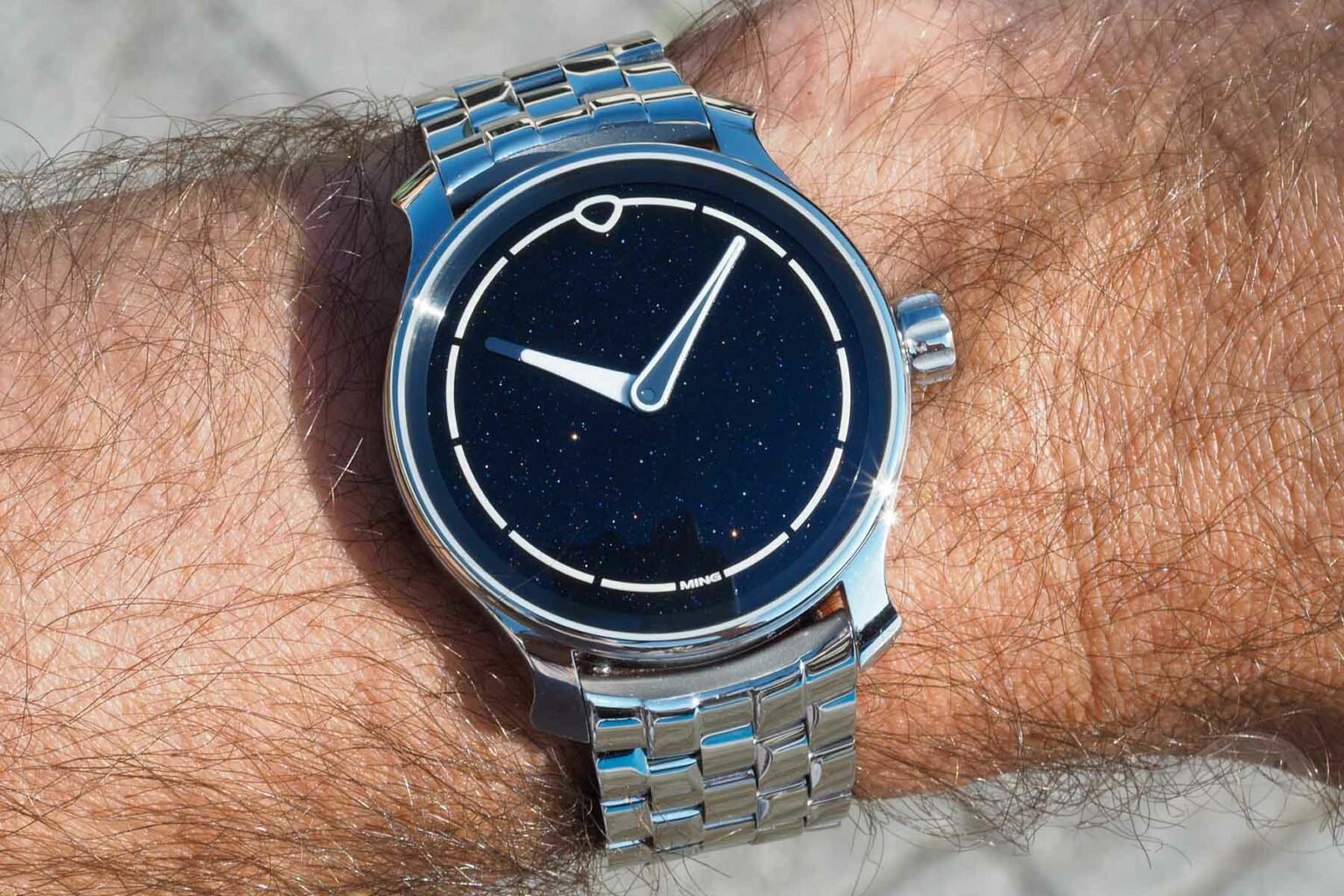 New: The Ming 37.08 Starlight With An Arresting Aventurine Dial